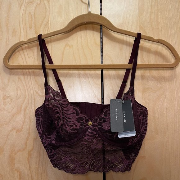Natori | Intimates & Sleepwear | Natori Feathers 34 Bra In Merlot ...